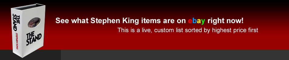 The Collector - info on rare Stephen King books