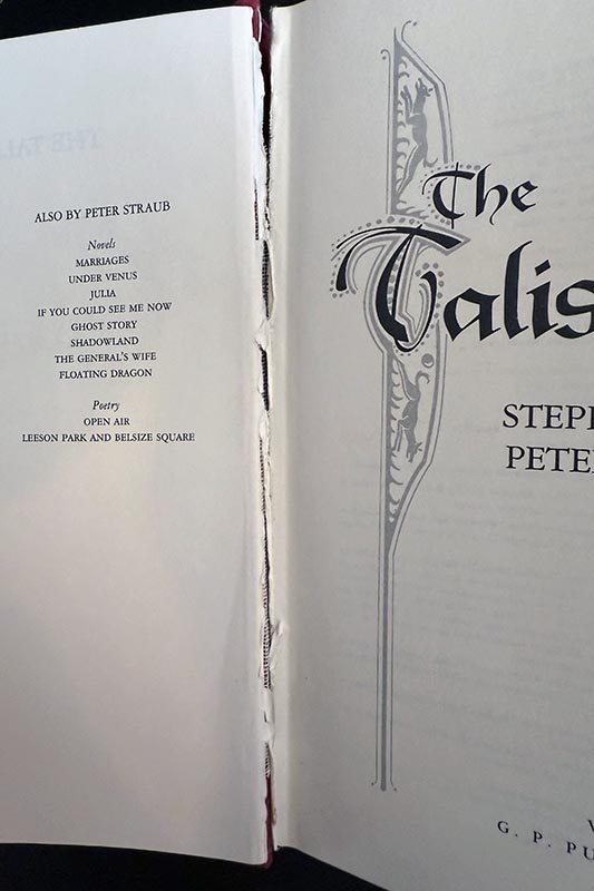 The Collector - info on rare Stephen King books